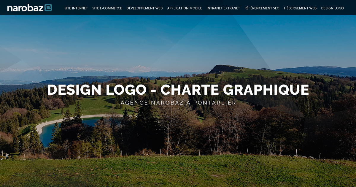 Design logo charte graphique | Agence Narobaz Pontarlier